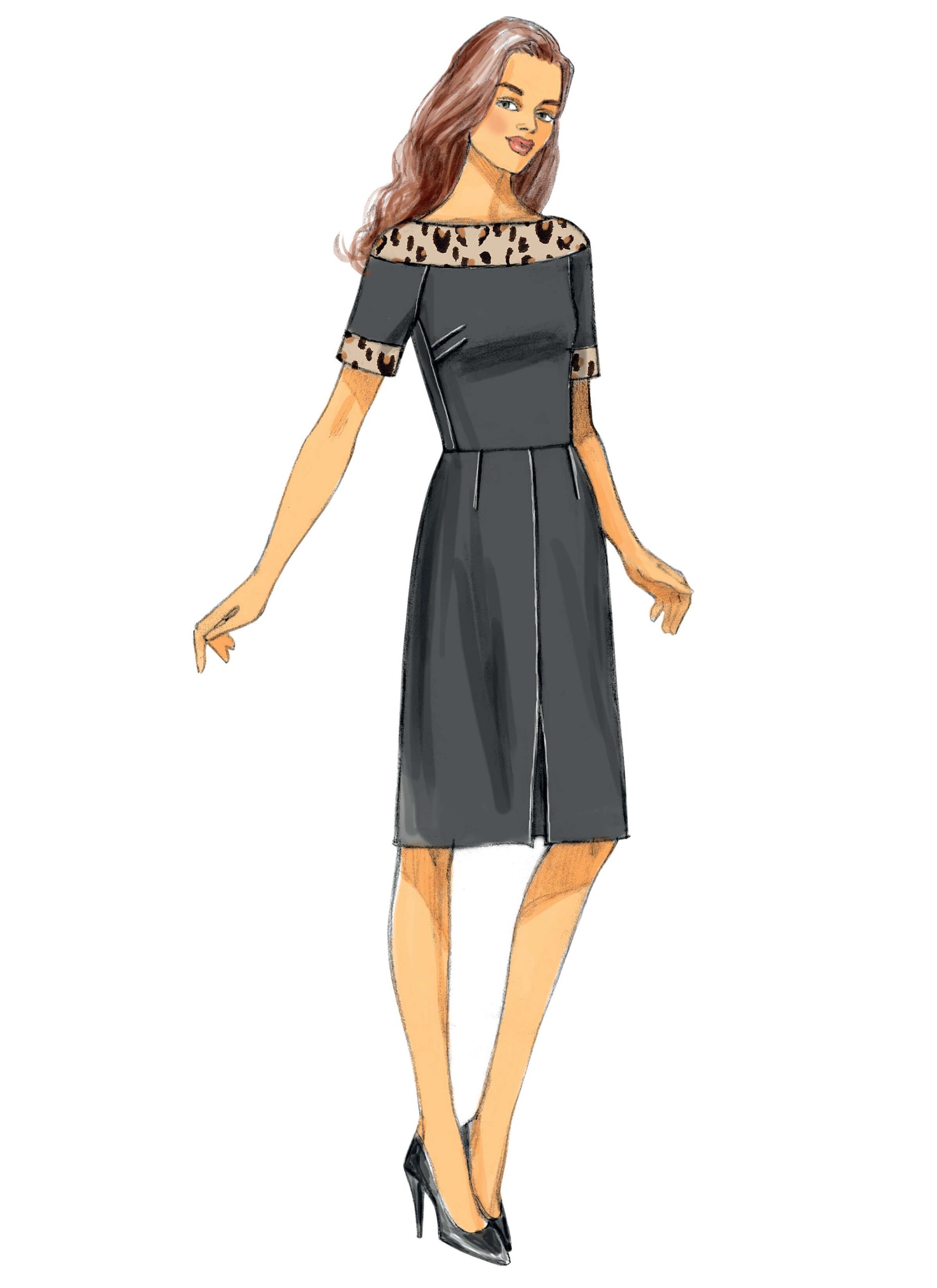 Burda Style Pattern 6129 Misses’ Dress - Sewdirect