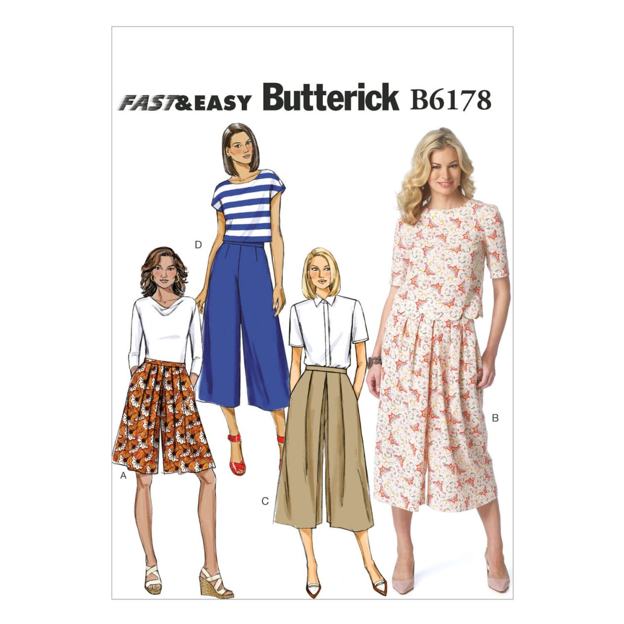Culottes Sewing Patterns - Sewdirect