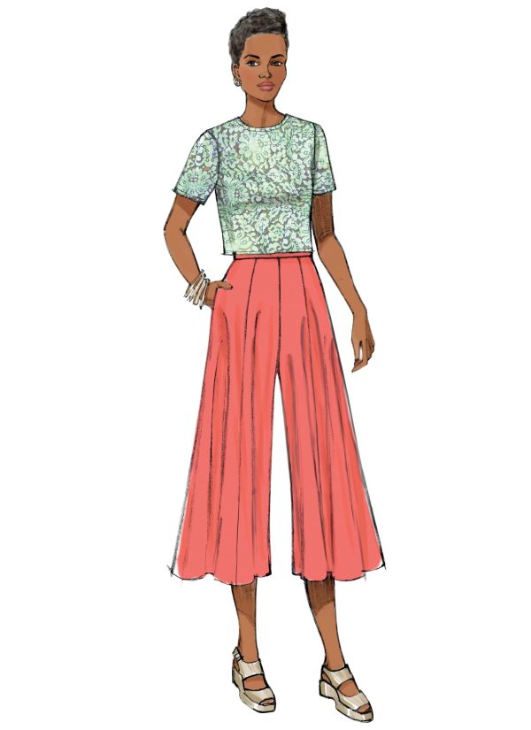 Butterick Sewing Pattern B6179 Misses’ Skirt and Culottes - Sewdirect