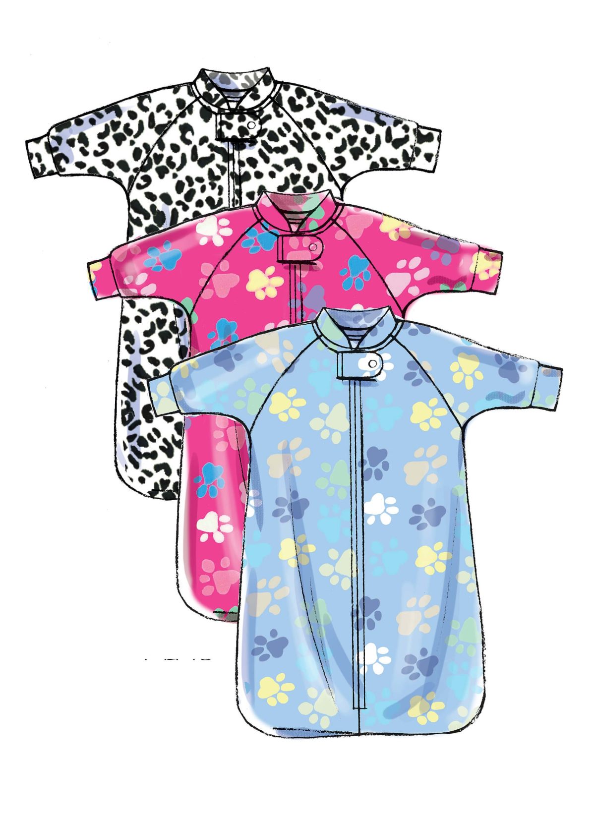 Butterick Sewing Pattern B6238 Infants’ Jacket, Overalls, Pants ...