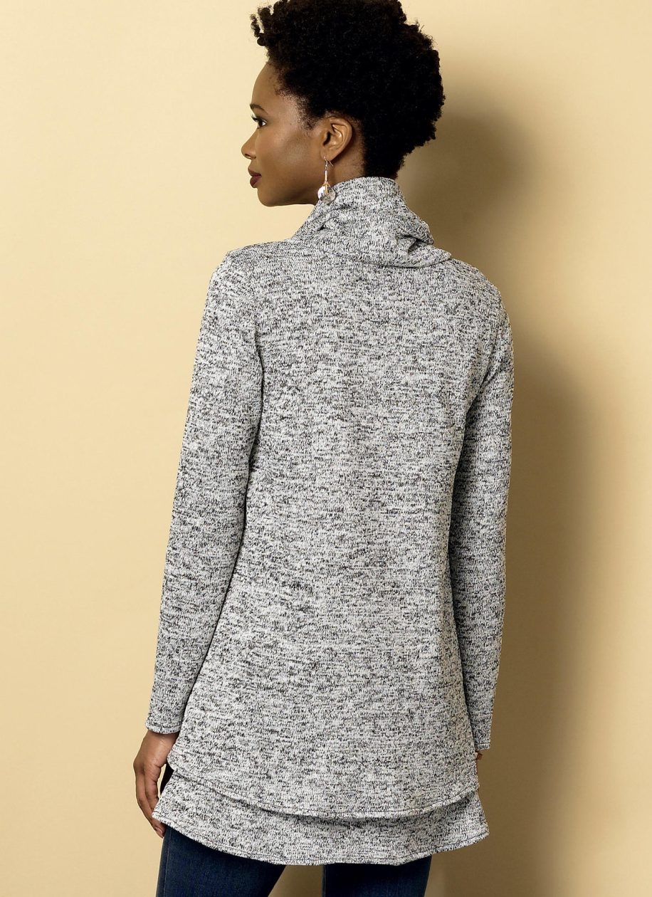 Butterick Sewing Pattern B6247 Misses’ Cowl-Neck Tunics - Sewdirect