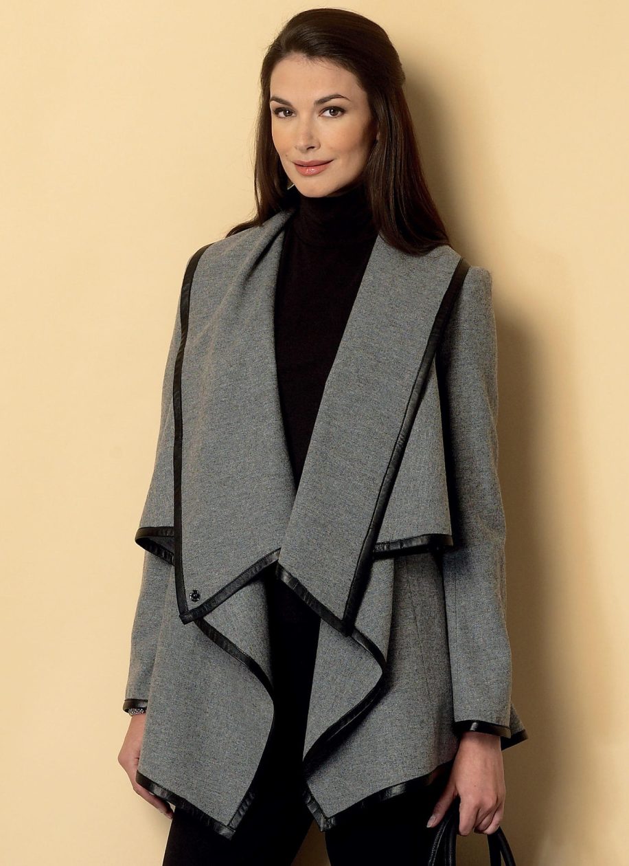 Butterick Sewing Pattern B6255 Misses’ Oversized Collar Coats - Sewdirect