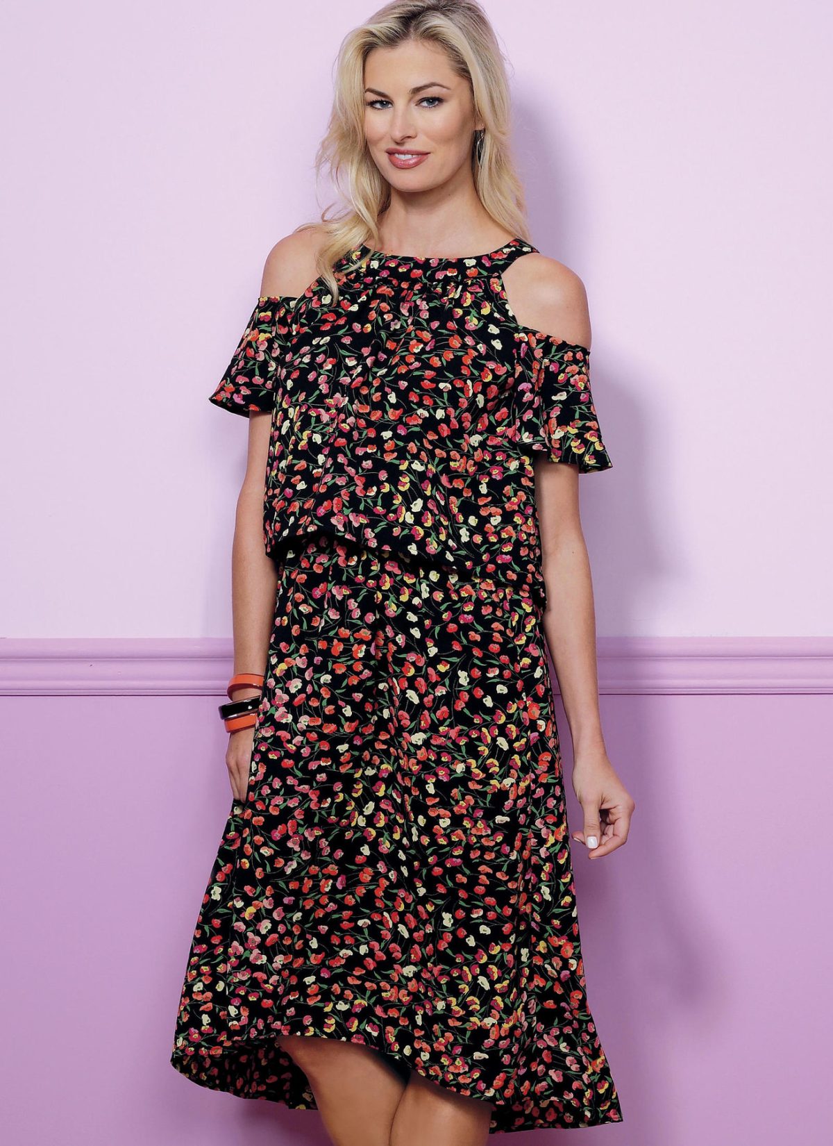 Butterick Sewing Pattern B6452 Misses’ Cold-Shoulder or Sleeveless ...