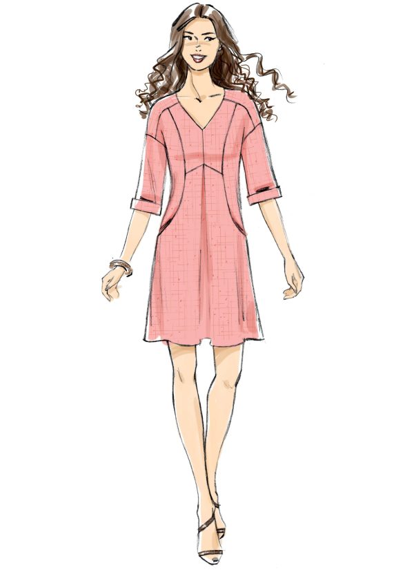 Butterick Sewing Pattern B6567 Lisette Misses’ Dress - Sewdirect