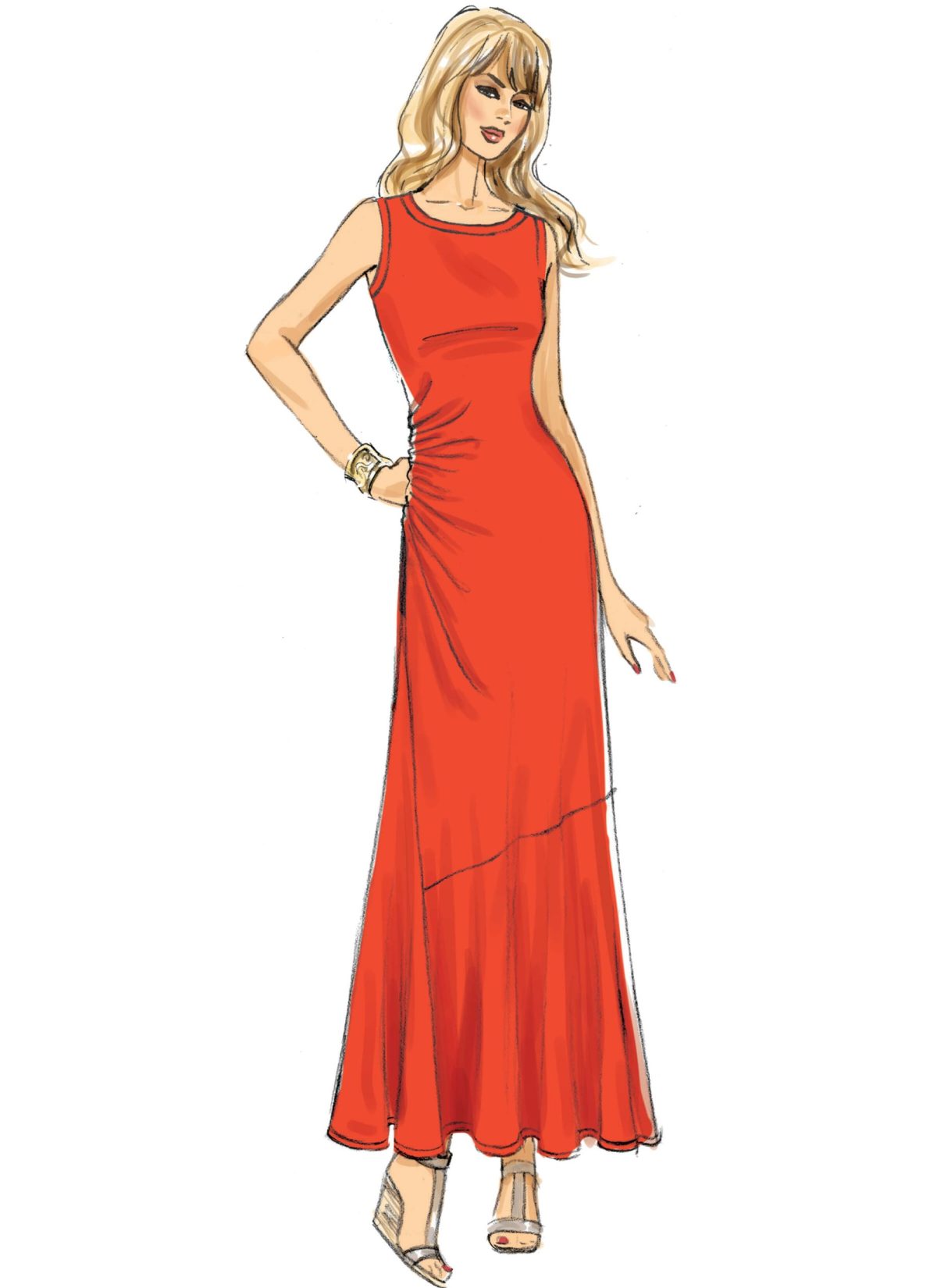 Butterick Sewing Pattern B6680 Misses’ Dress - Sewdirect