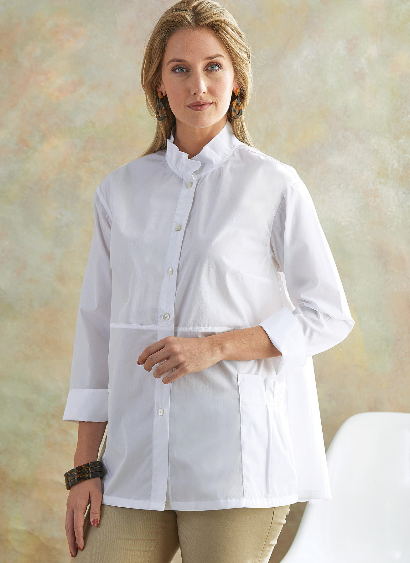 Butterick Sewing Pattern B6689 Misses’ Shirt - Sewdirect