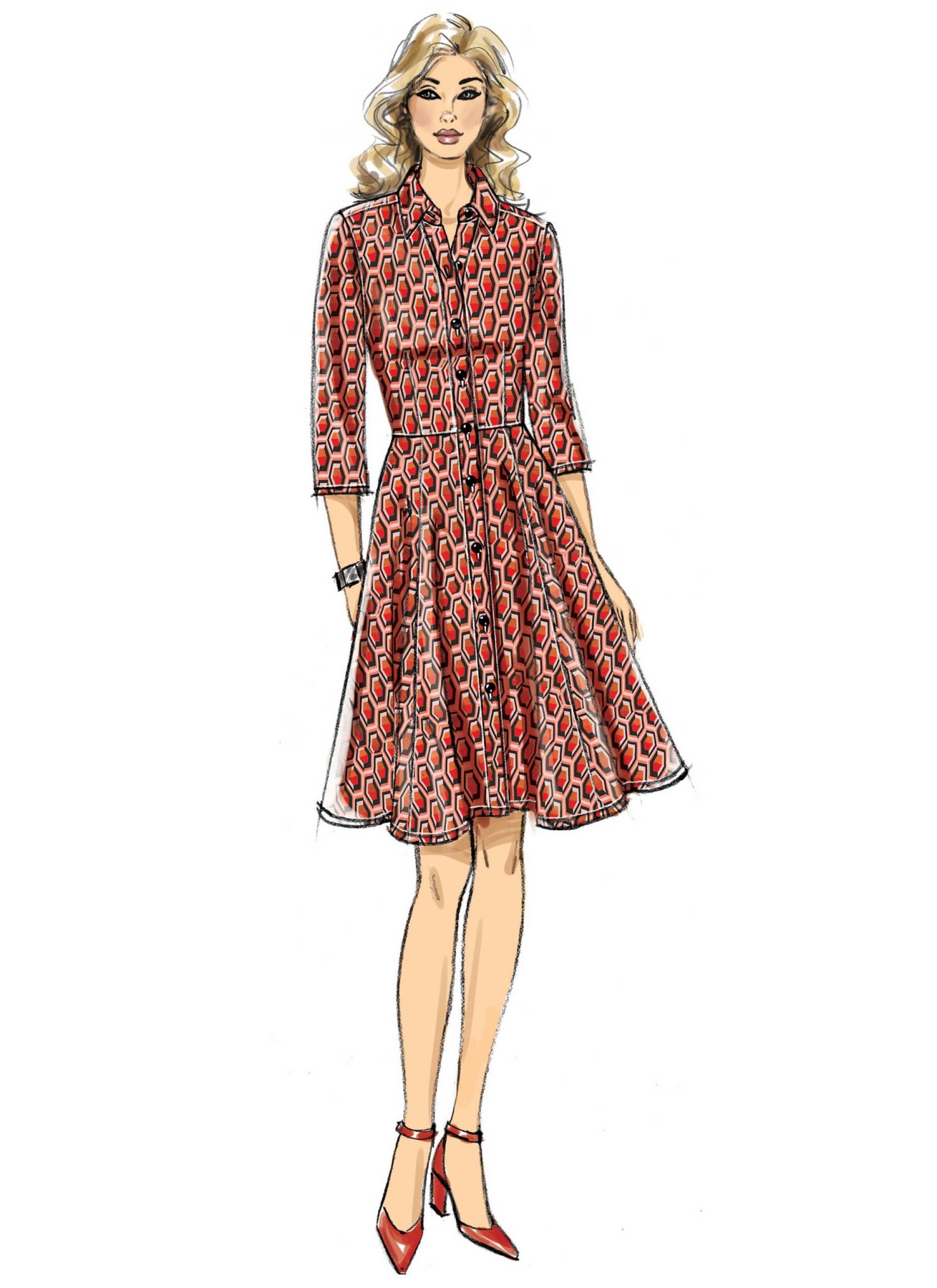 Butterick Sewing Pattern B6702 Misses’ Dress - Sewdirect