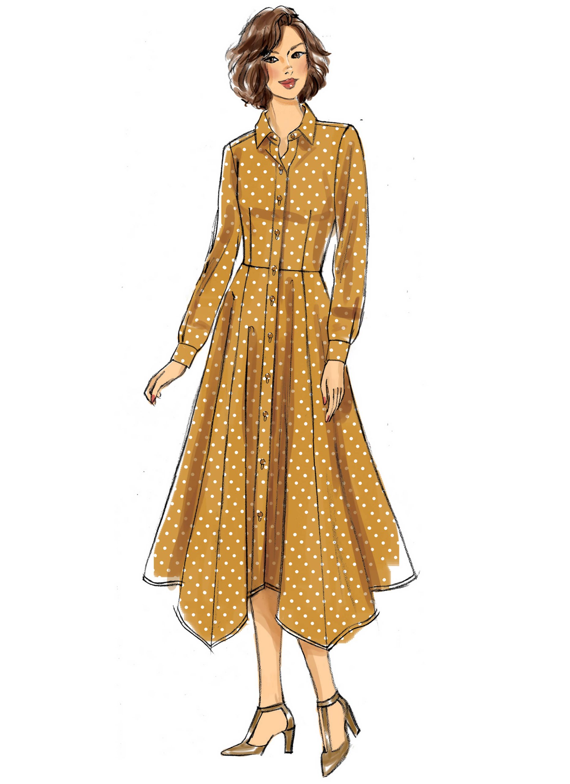 Butterick Sewing Pattern B6702 Misses’ Dress - Sewdirect