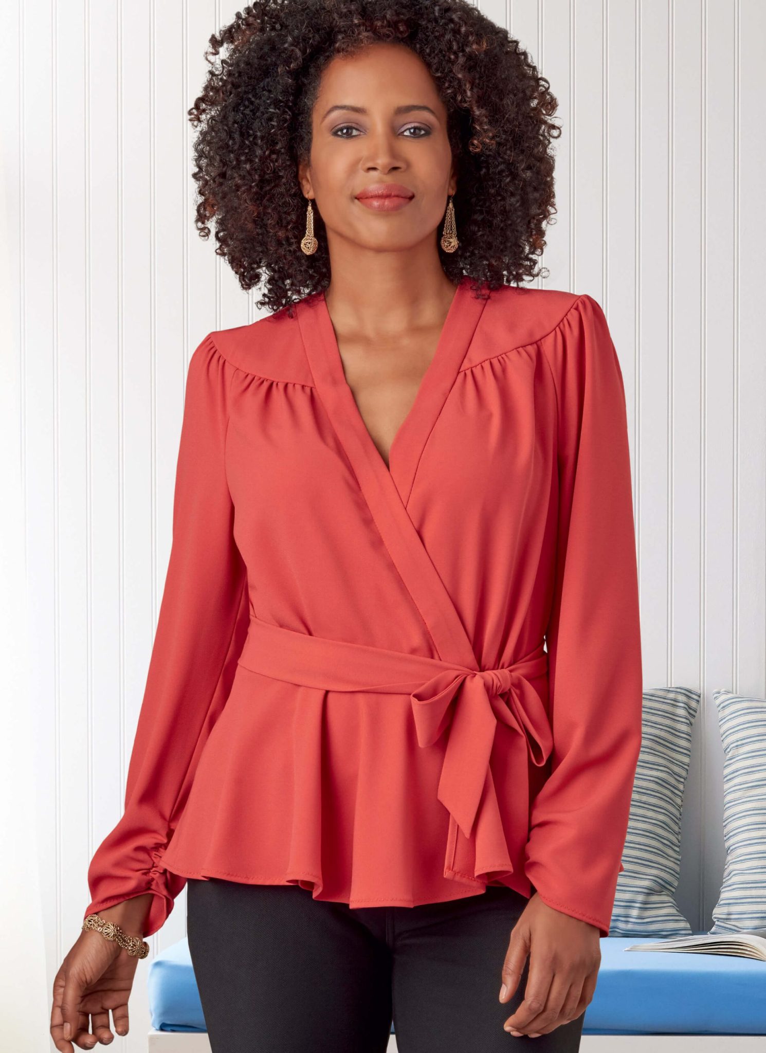 Butterick Sewing Pattern B6828 Misses’ Tops - Sewdirect