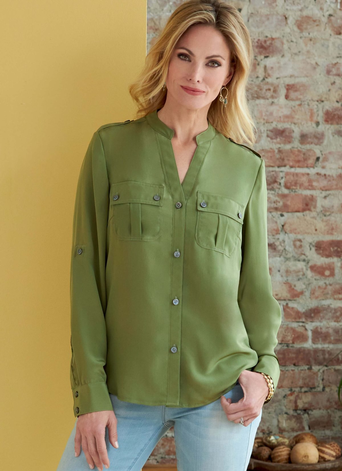 Butterick Sewing Pattern B6856 Misses’ Shirt Palmer/Pletsch - Sewdirect
