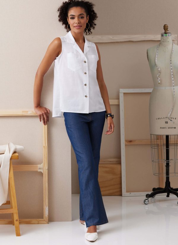 Butterick Sewing Pattern B6924 Misses’ Shirts By Palmer/Pletsch - Sewdirect