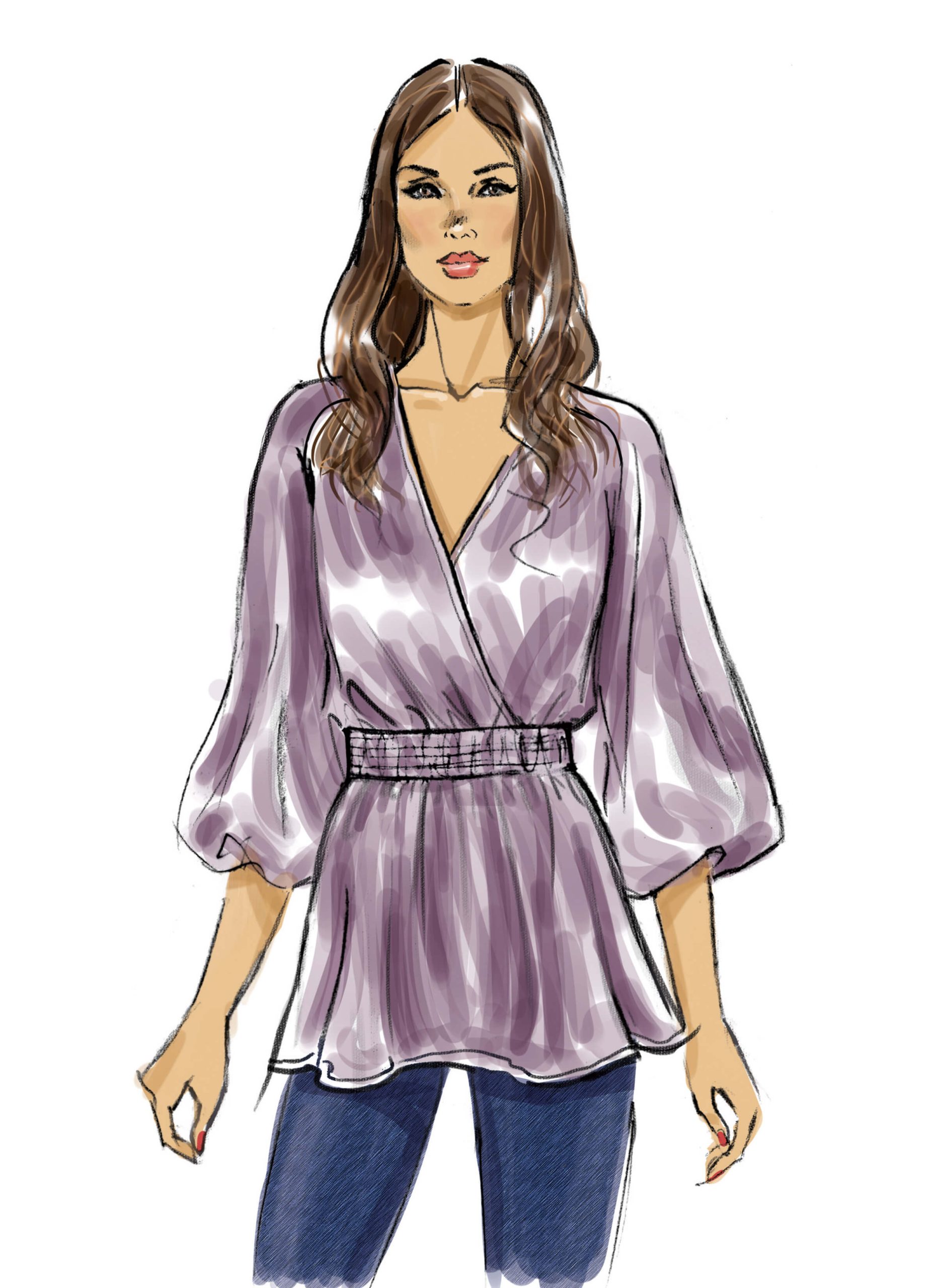 Butterick Sewing Pattern B6930 Misses’ Top - Sewdirect