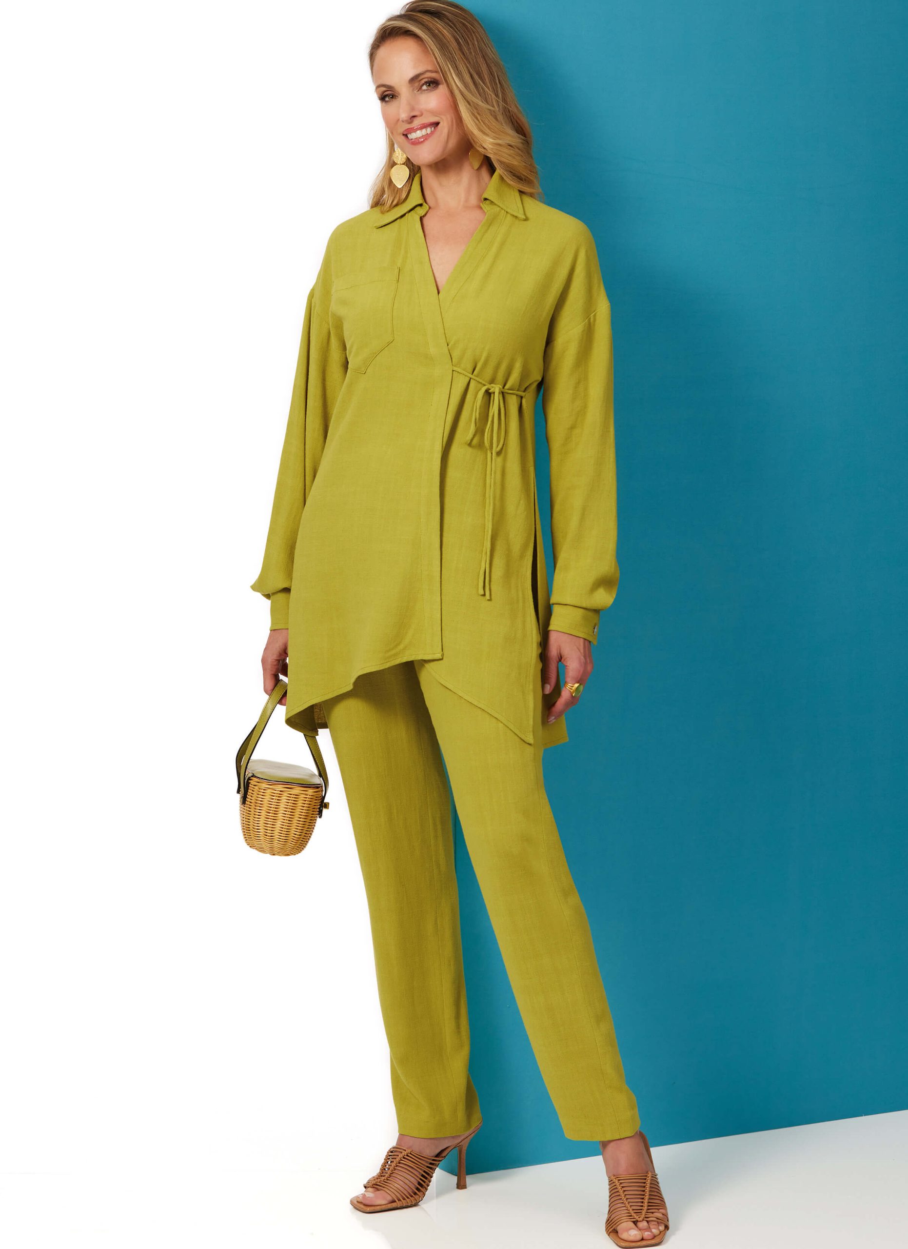 Butterick Sewing Pattern B6932 Misses’ Top and Trousers - Sewdirect