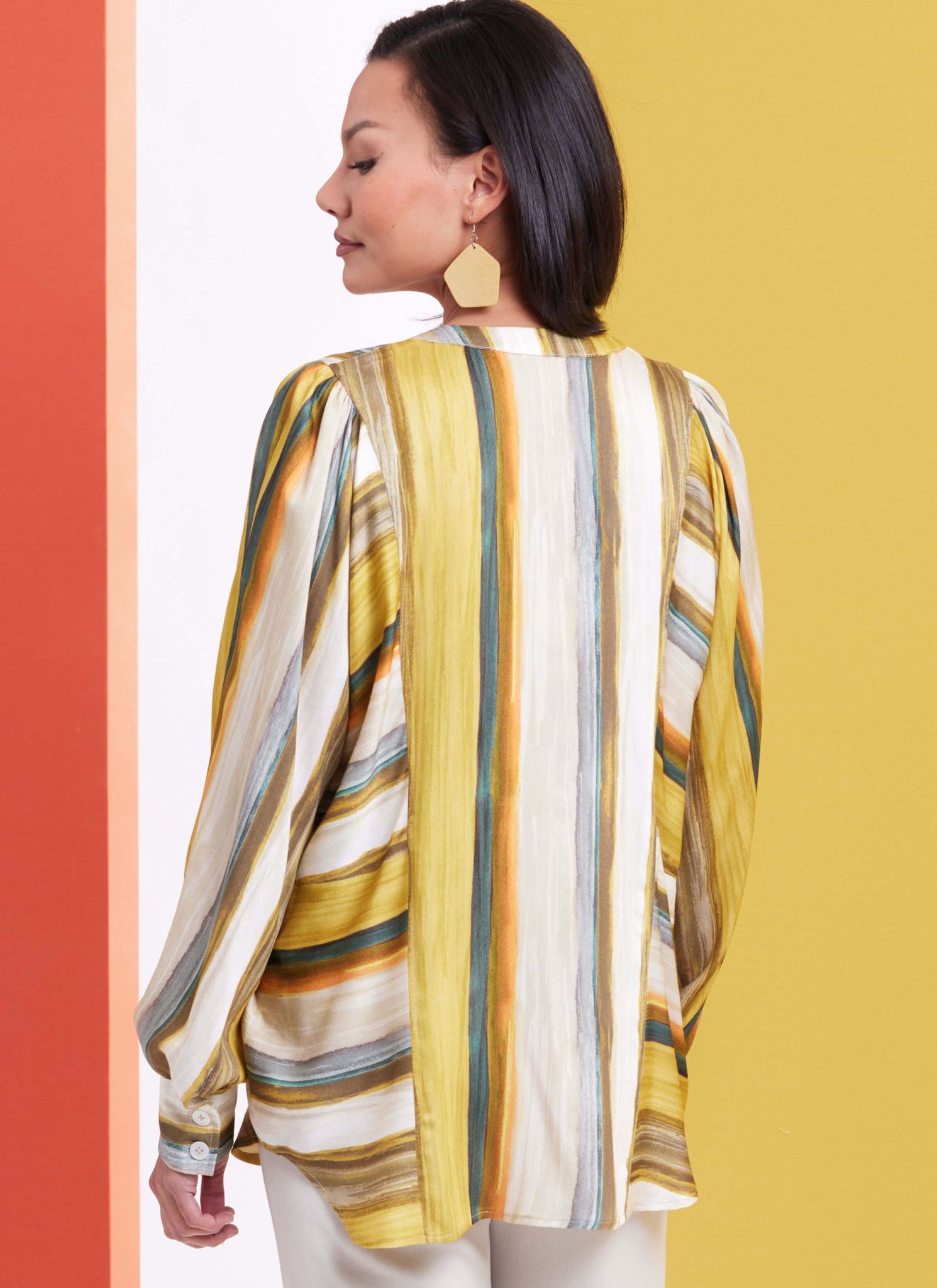 Butterick Sewing Pattern B6943 Misses’ Top with Short or Long Sleeves ...