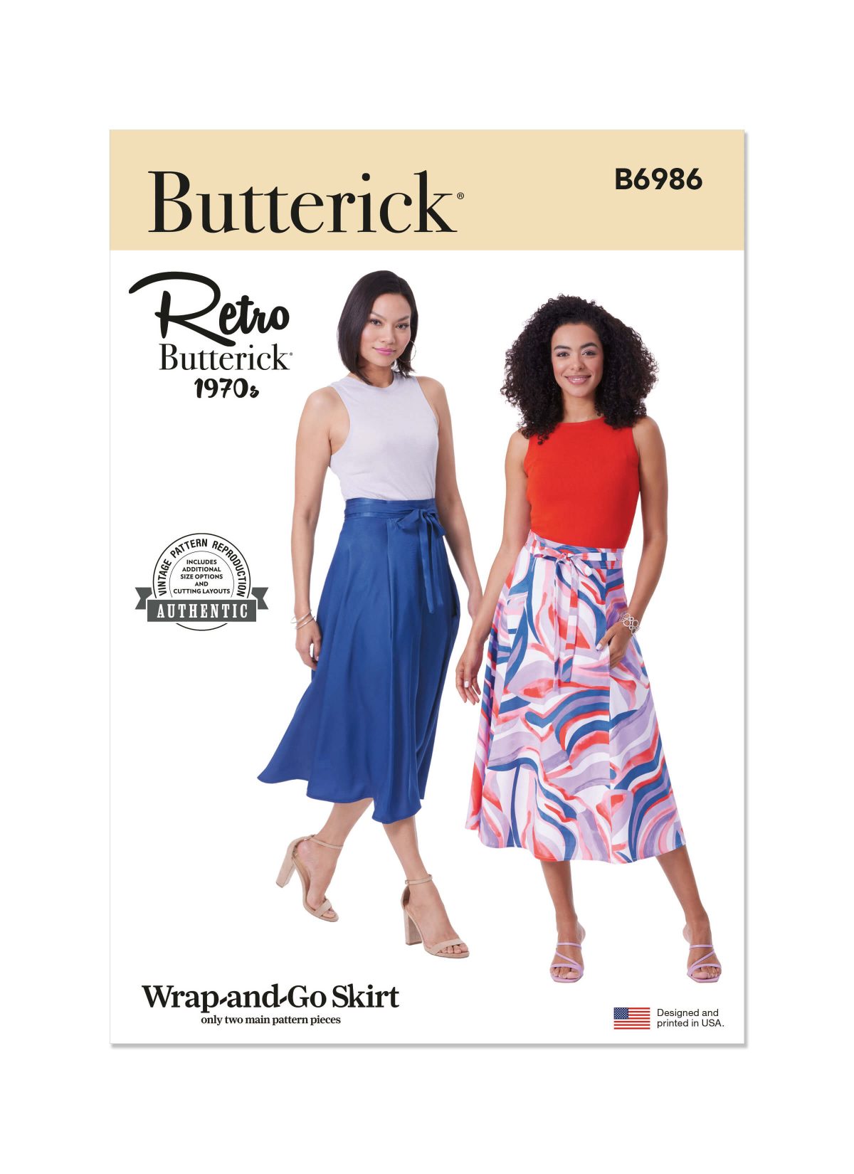 Butterick Sewing Pattern B6986 Misses’ Skirt - Sewdirect