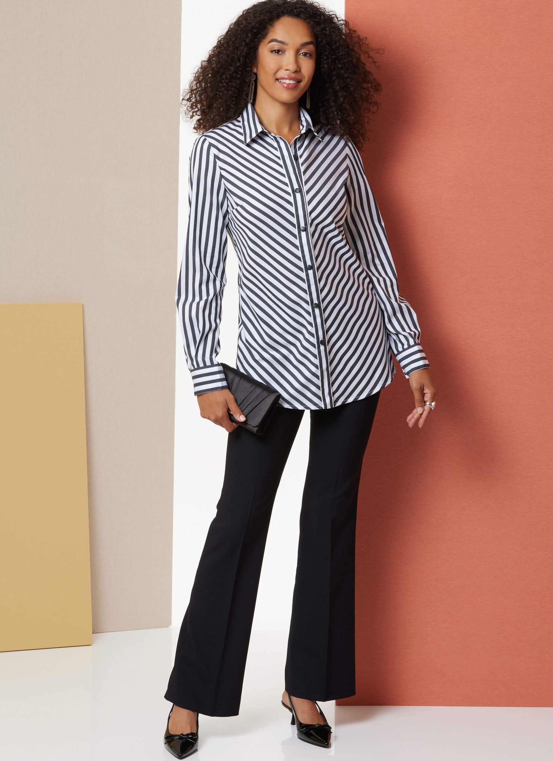 Butterick Sewing Pattern B7010 Misses’ Shirts - Sewdirect