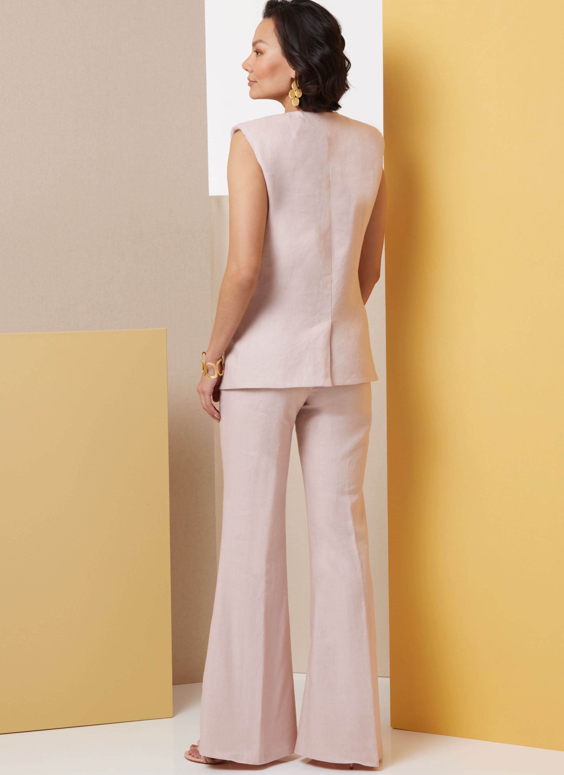 Butterick Sewing Pattern B7027 Misses’ Waistcoat and Trousers - Sewdirect