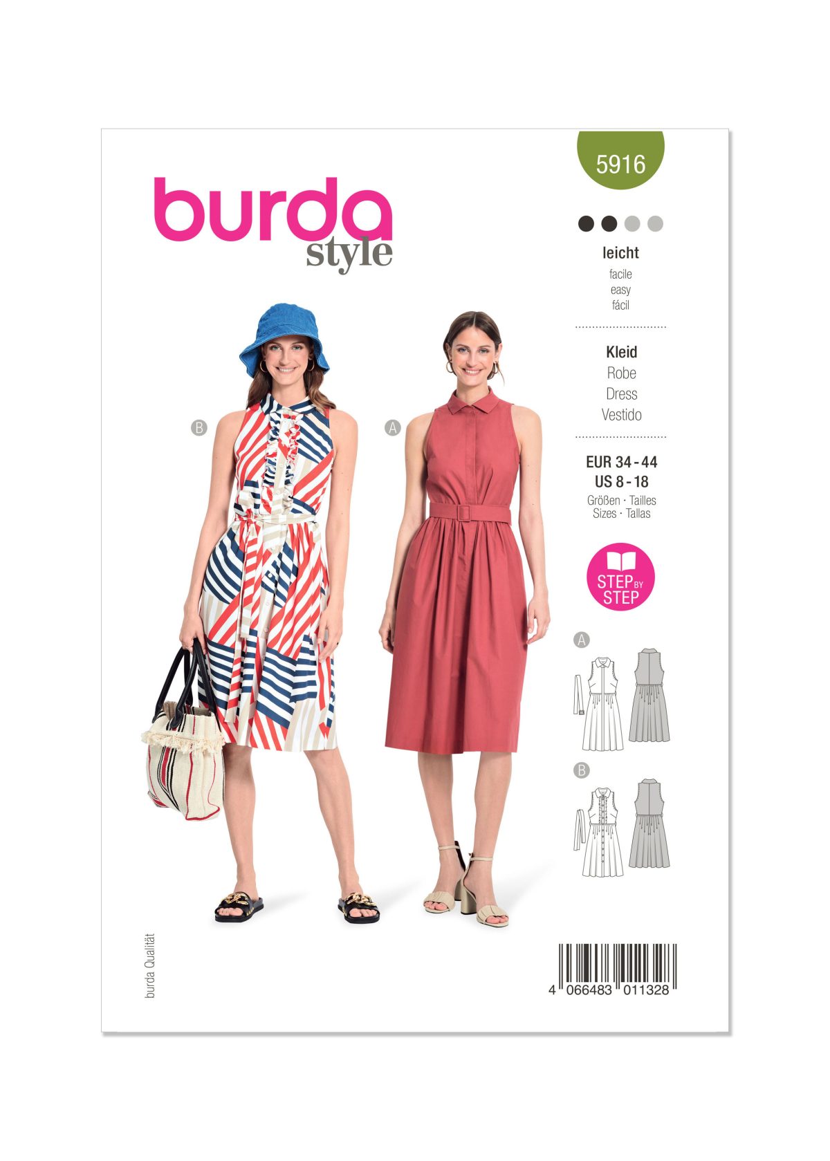 Burda Style Pattern 5916 Misses’ Dress - Sewdirect