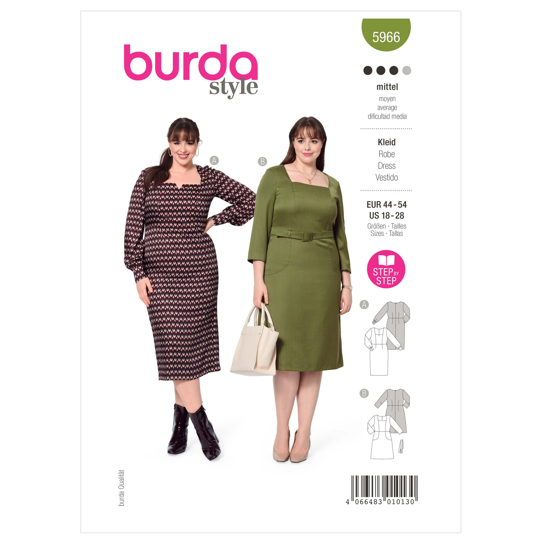 Burda Style Pattern B5966 Misses’ Dresses - Sewdirect