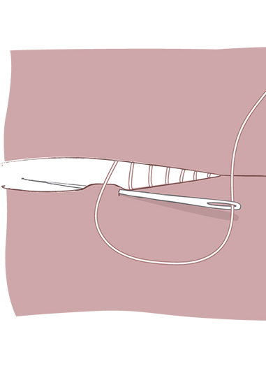 Couture Corner: Claire Shaeffer. Slip and Fell Stitches - Sewdirect