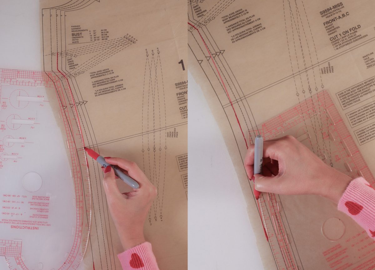 How to grade between sewing pattern sizes for a great fit - Sewdirect