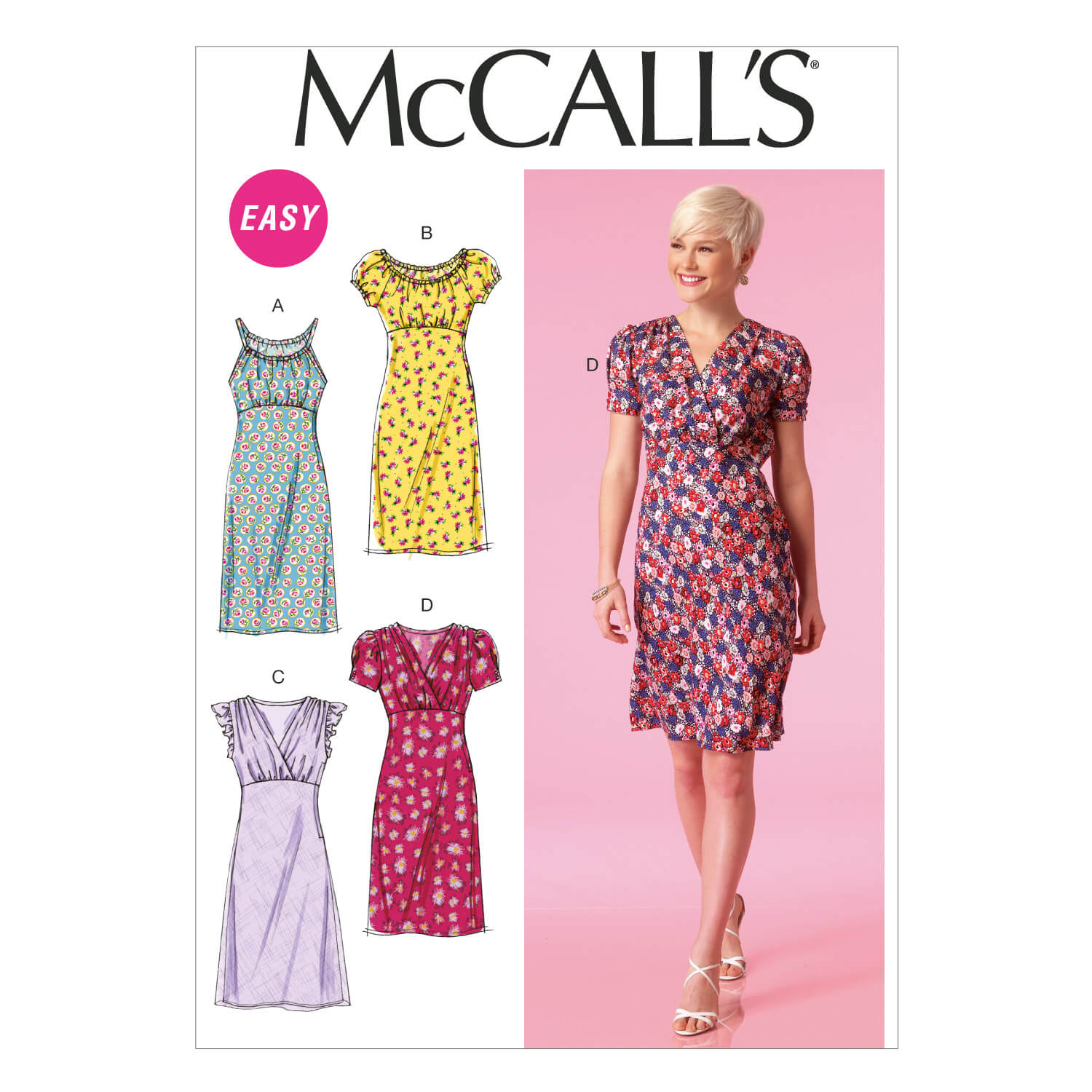 McCall’s Sewing Pattern M7116 Misses’ Dresses - Sewdirect