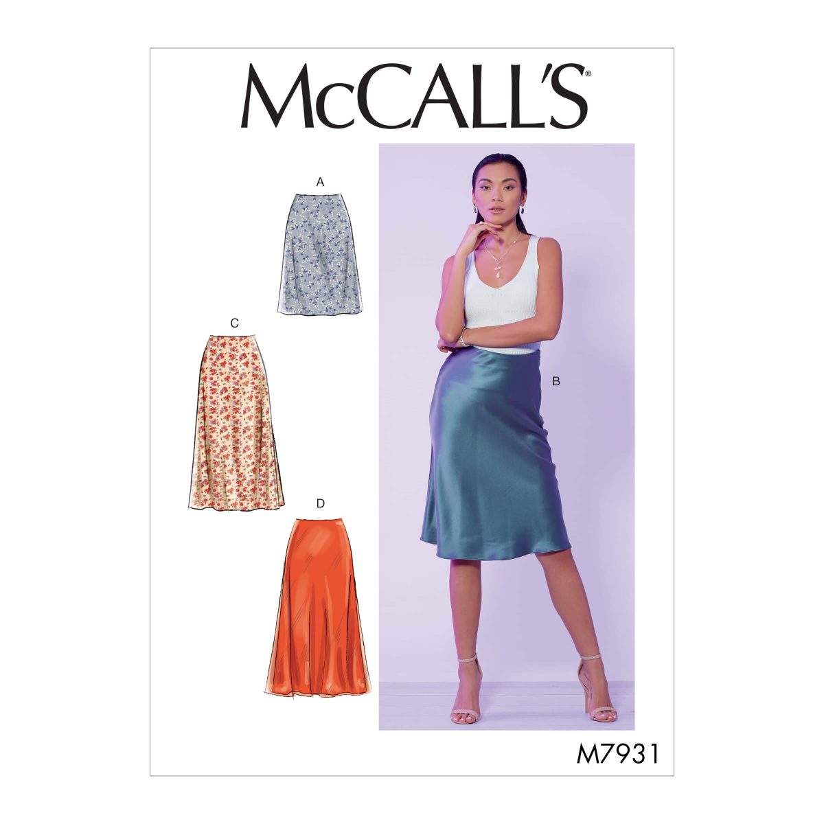 McCall’s Sewing Pattern M7931 Misses’ Skirts - Sewdirect