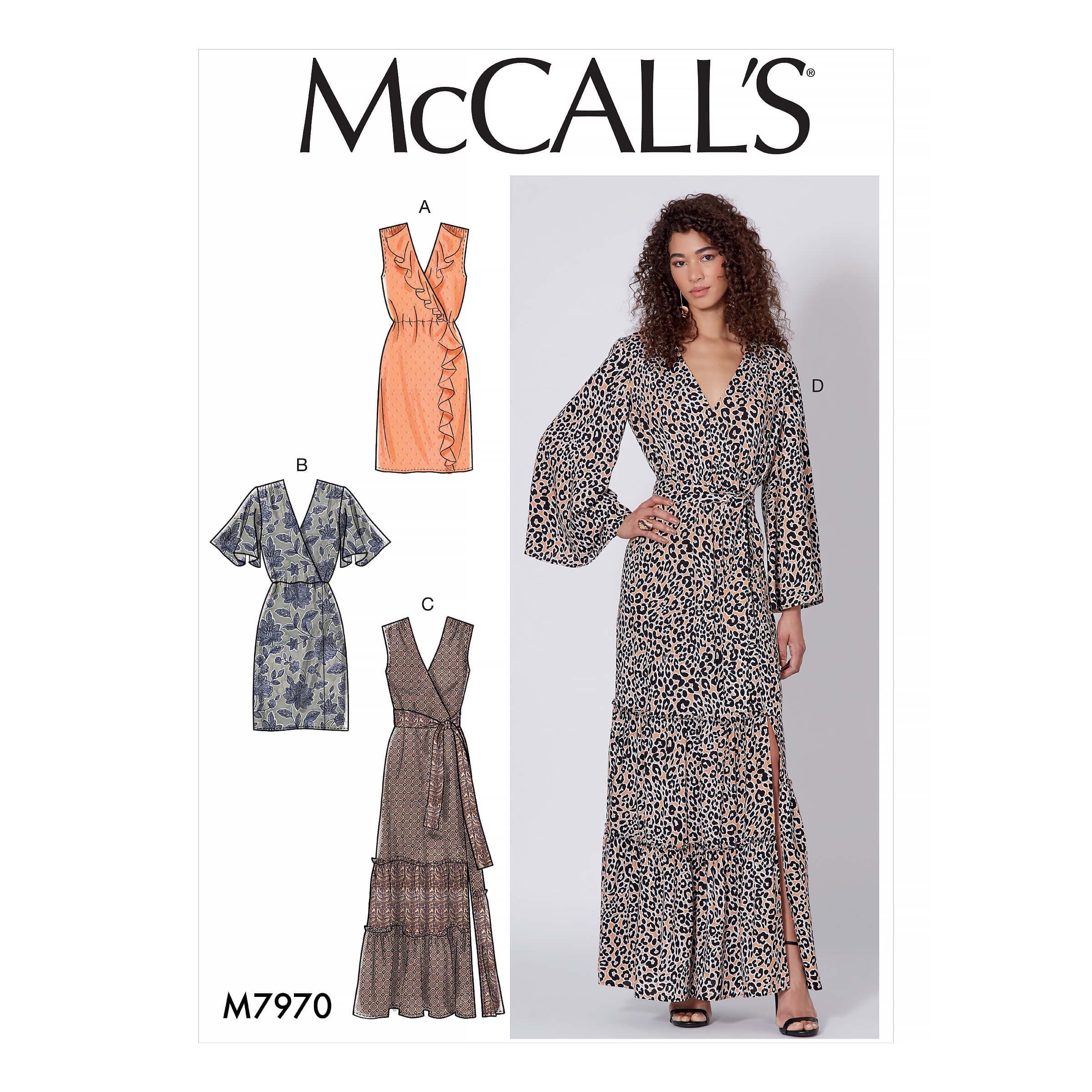 McCall’s Sewing Pattern M7970 Misses’ Dresses - Sewdirect
