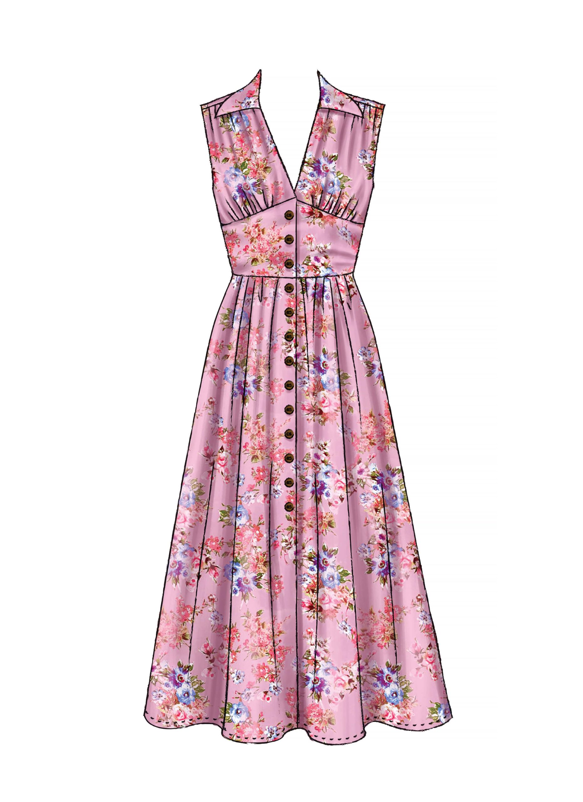 McCall’s Sewing Pattern M7974 Misses’ Dresses - Sewdirect