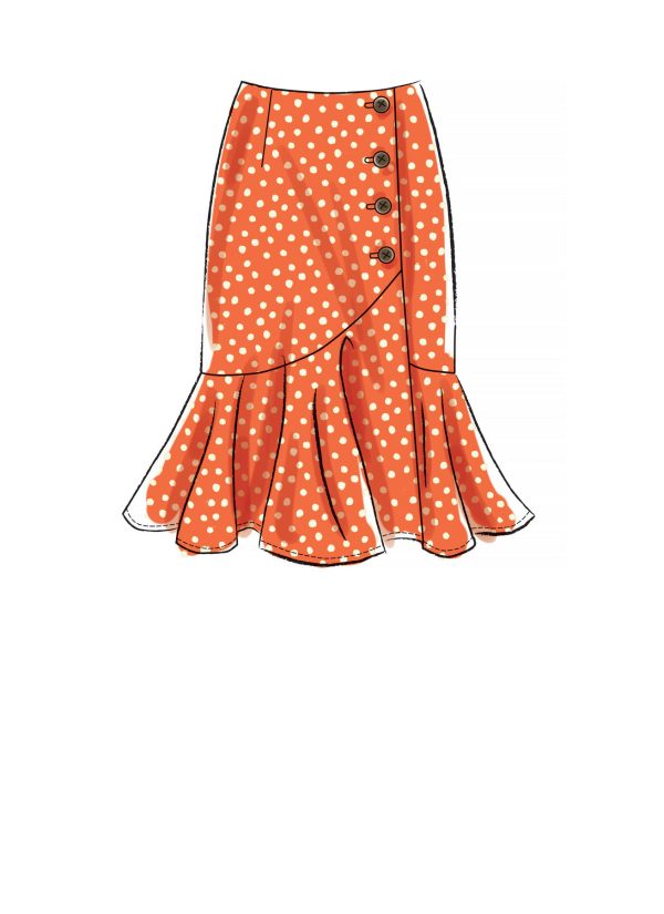 McCall’s Sewing Pattern M7984 Misses’ Tops and Skirts - Sewdirect