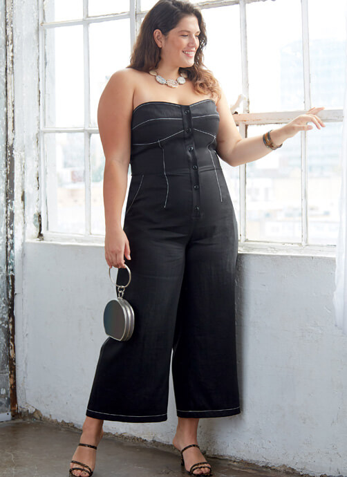 McCall’s Sewing Pattern M8101 Misses’& Women’s Jumpsuit or Playsuit # ...
