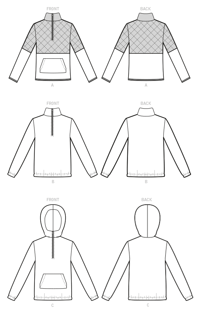 McCall’s Sewing Pattern M8143 Misses’ Tops #HudsonMcCalls Learn to Sew ...