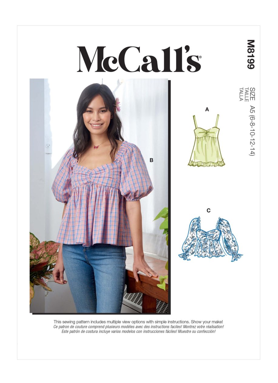 Tops Sewing Patterns - Page 6 - Sewdirect