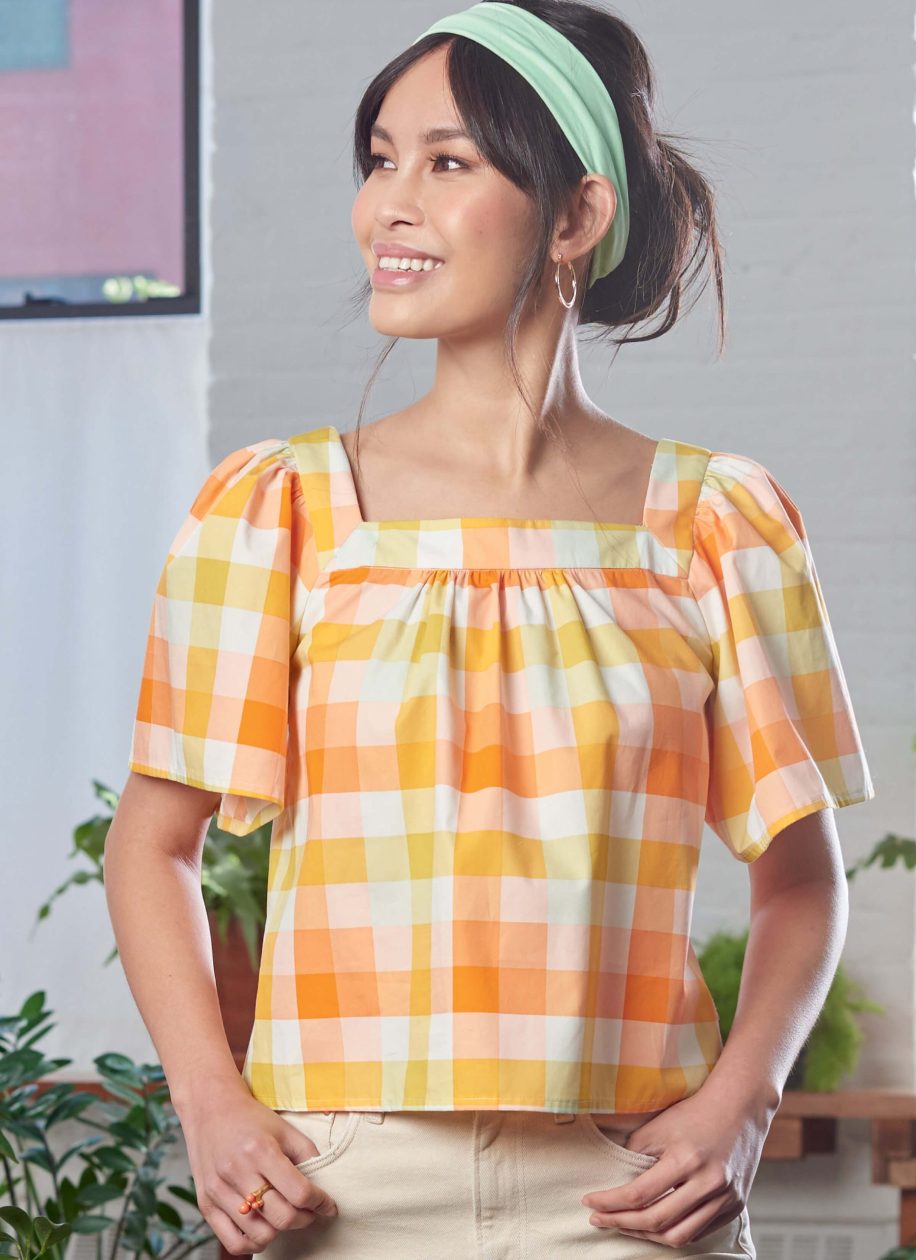McCall’s Sewing Pattern M8202 Misses’ Tops - Sewdirect