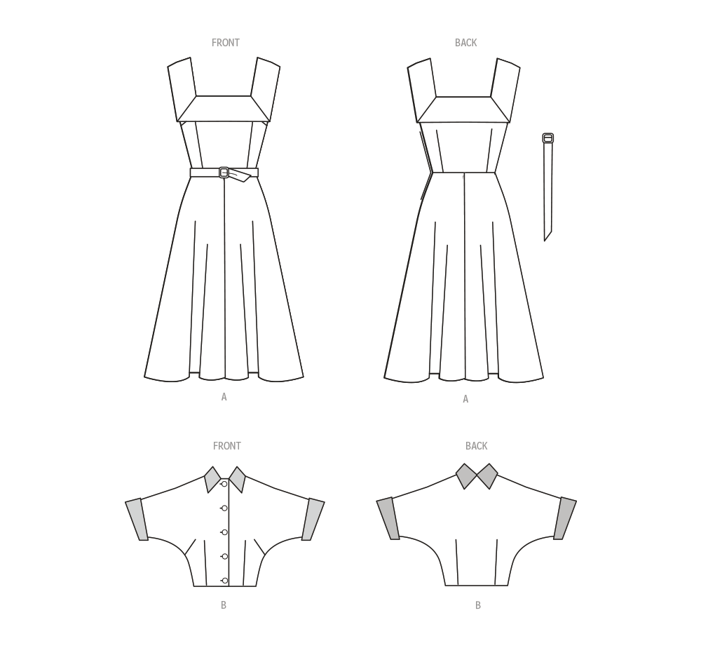 McCall’s Sewing Pattern M8357 Misses’ Vintage Dress and Jacket - Sewdirect