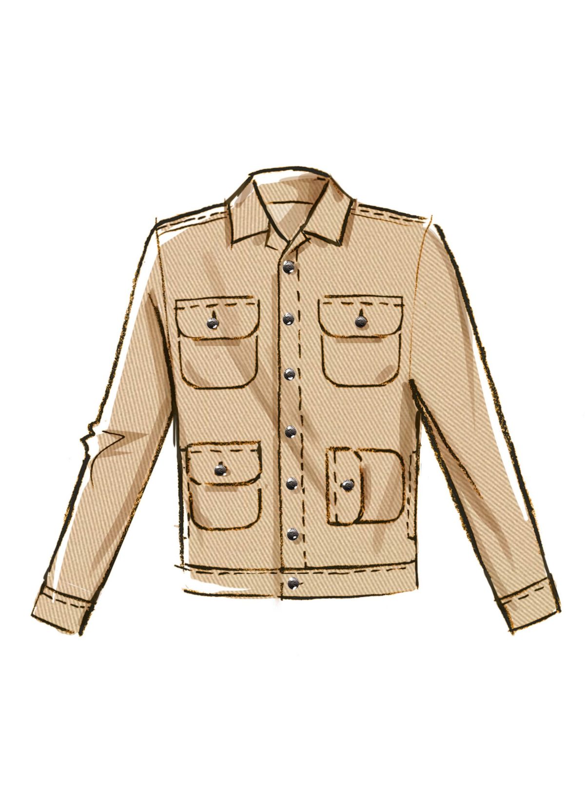 McCall’s Sewing Pattern M8393 Men’s Jacket, Shorts and Trousers - Sewdirect