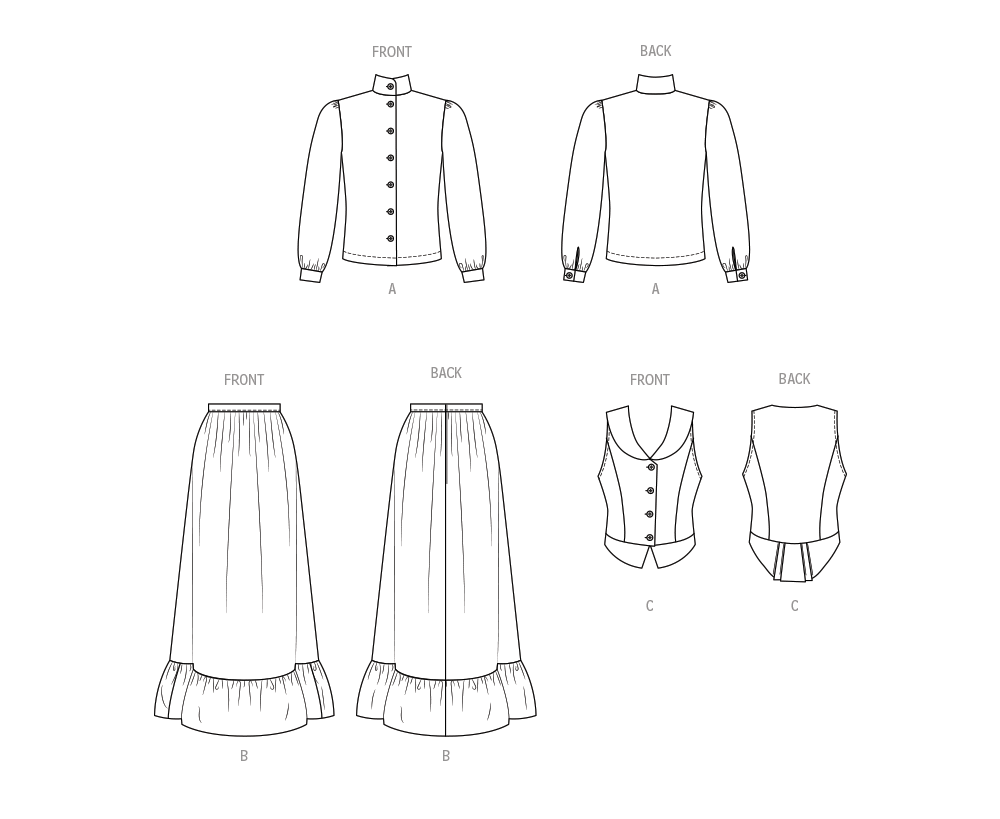 McCall’s Sewing Pattern M8398 Misses’ Costumes - Sewdirect