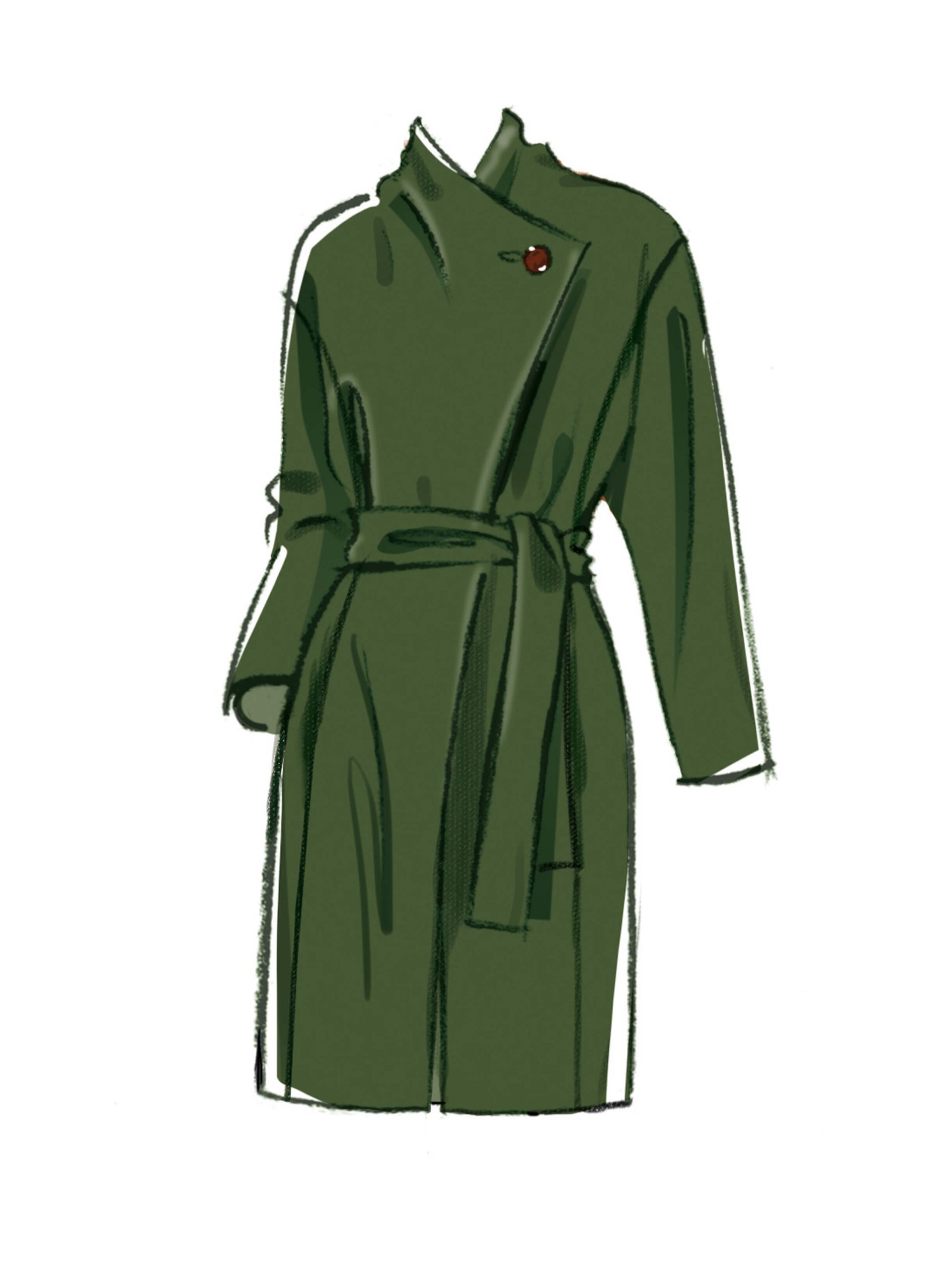 McCall’s Sewing Pattern M8438 Misses’ Coats - Sewdirect