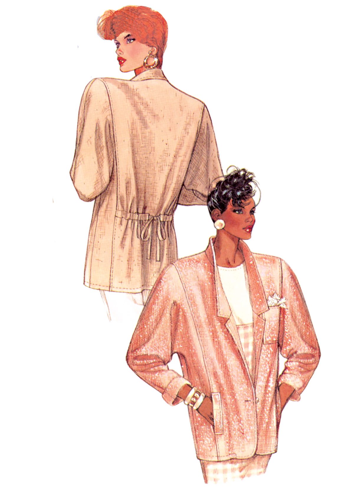 McCall’s Sewing Pattern M8491 Misses’ Unlined Jacket - Sewdirect