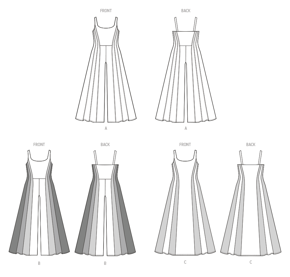 McCall’s Sewing Pattern M8513 Women’s Knit Jumpsuits and Dress - Sewdirect