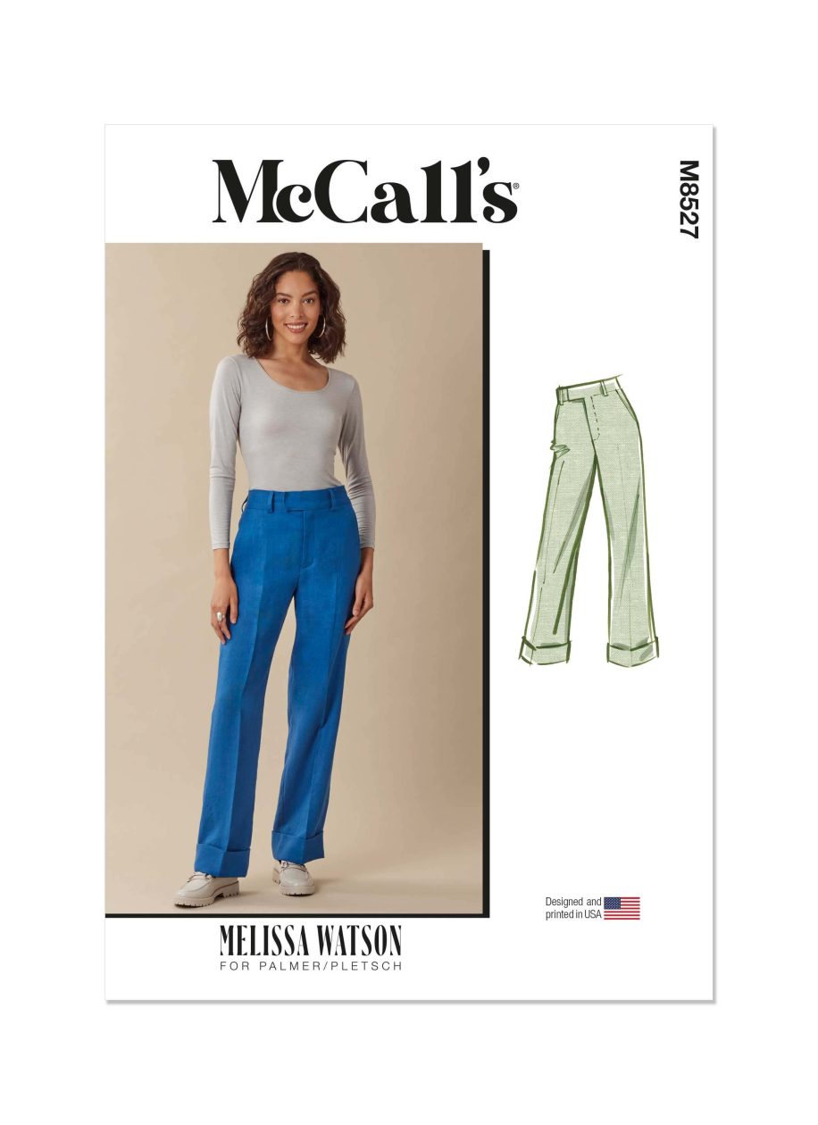 McCall’s Sewing Pattern M8527 Misses’ Trousers by Melissa Watson for ...
