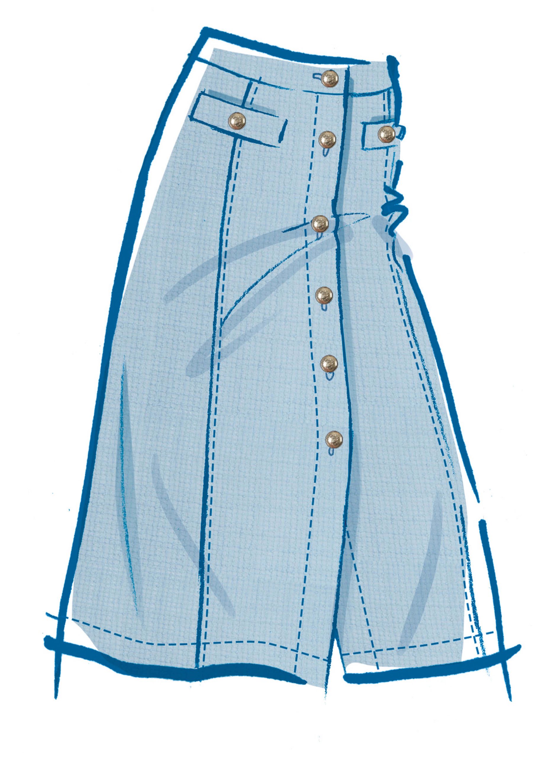 McCall’s Sewing Pattern M8586 Misses’ Top and Skirt in Two Lengths ...