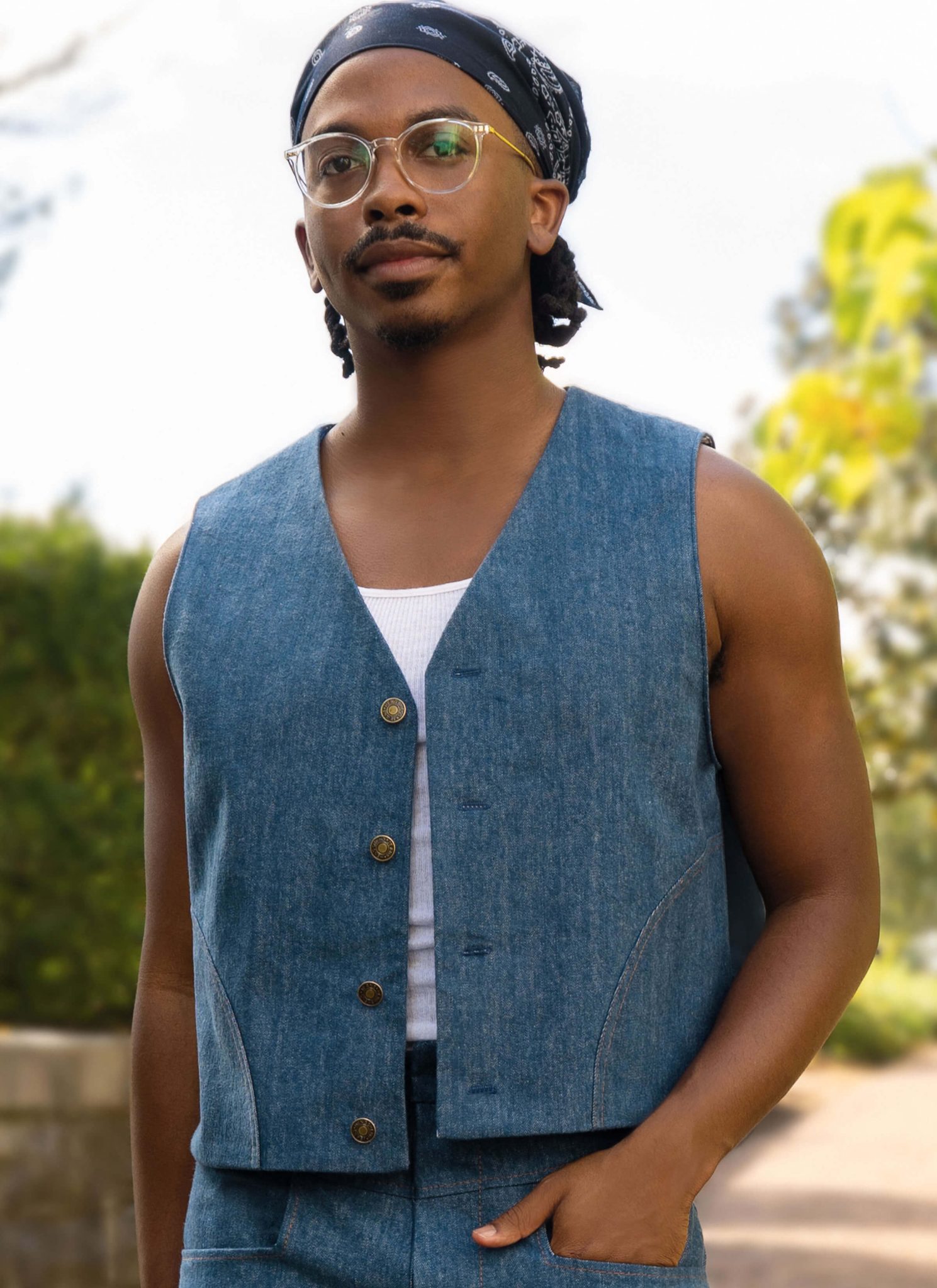 Know Me Sewing Pattern ME2109 Men’s Waistcoat and Trousers by Happily ...