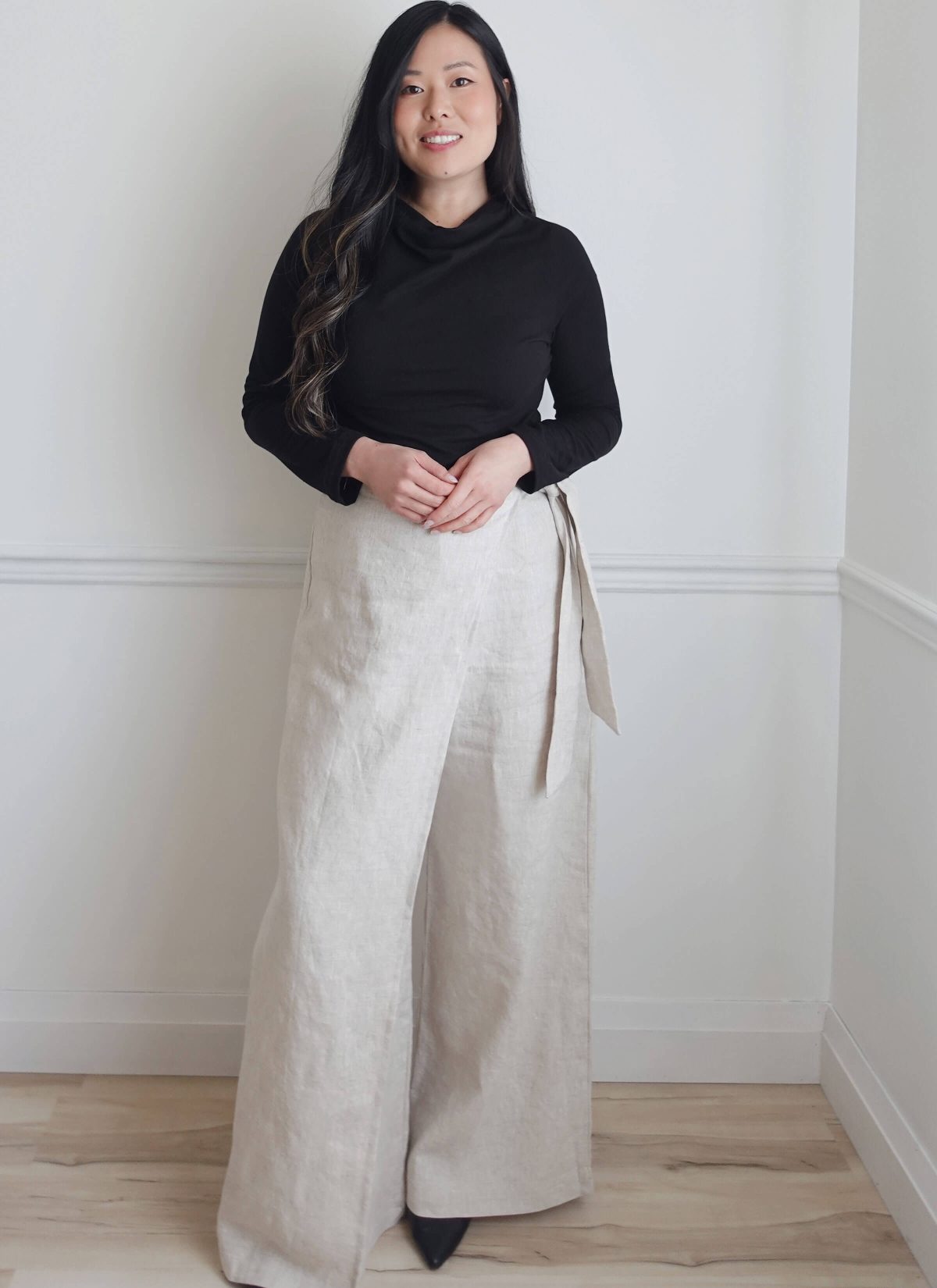 Know Me Sewing Pattern ME2134 Misses’ Trouser and Knit Top with Sleeve Variations by Sew Bake ...