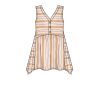 New Look Sewing Pattern N6658 Misses’ Handkerchief Hemmed Top - Sewdirect