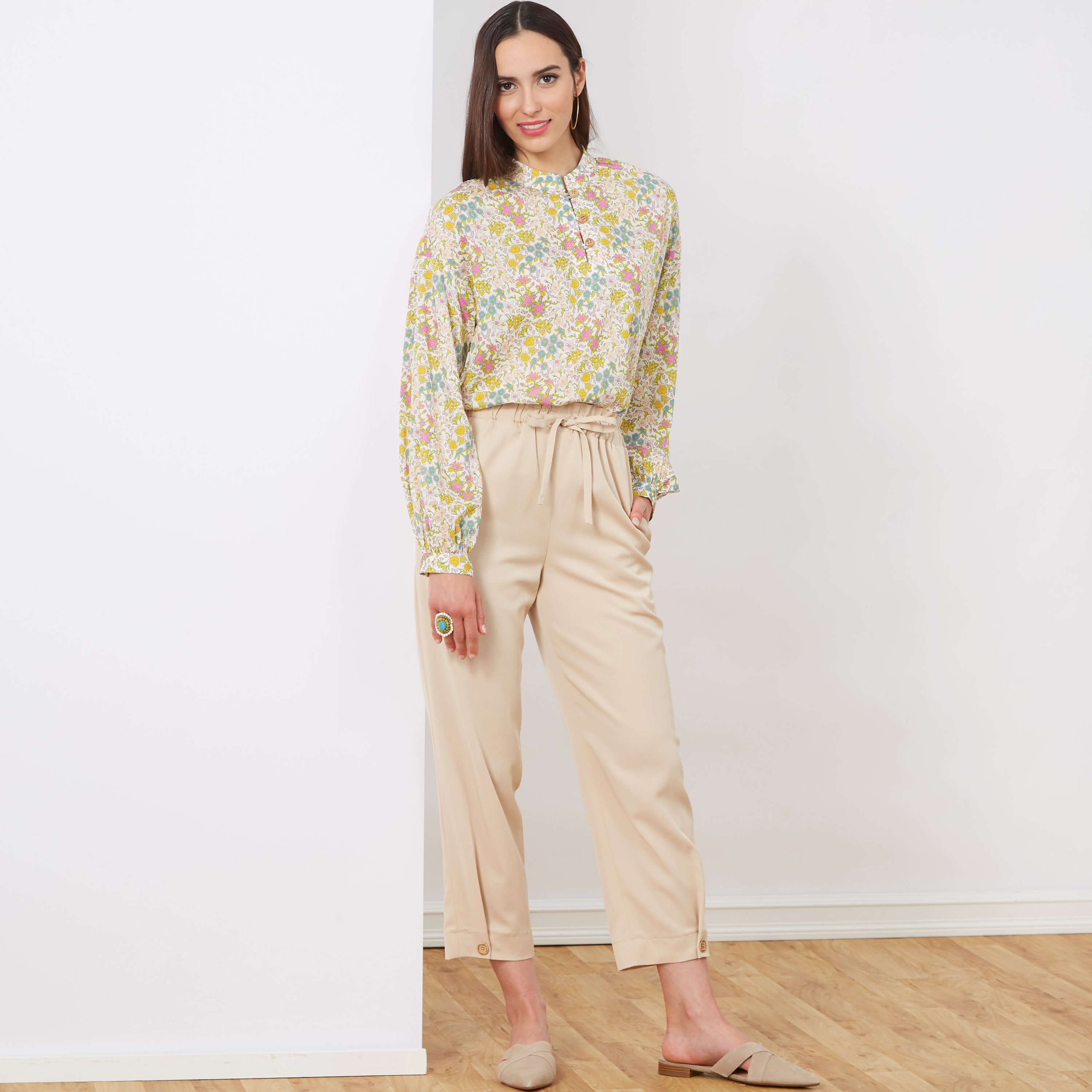 New Look Sewing Pattern N6704 Misses’ Top and Pull-On Trousers - Sewdirect