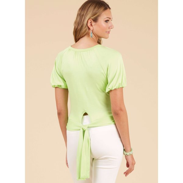 New Look Sewing Pattern N6733 Misses’ Knit Tops - Sewdirect