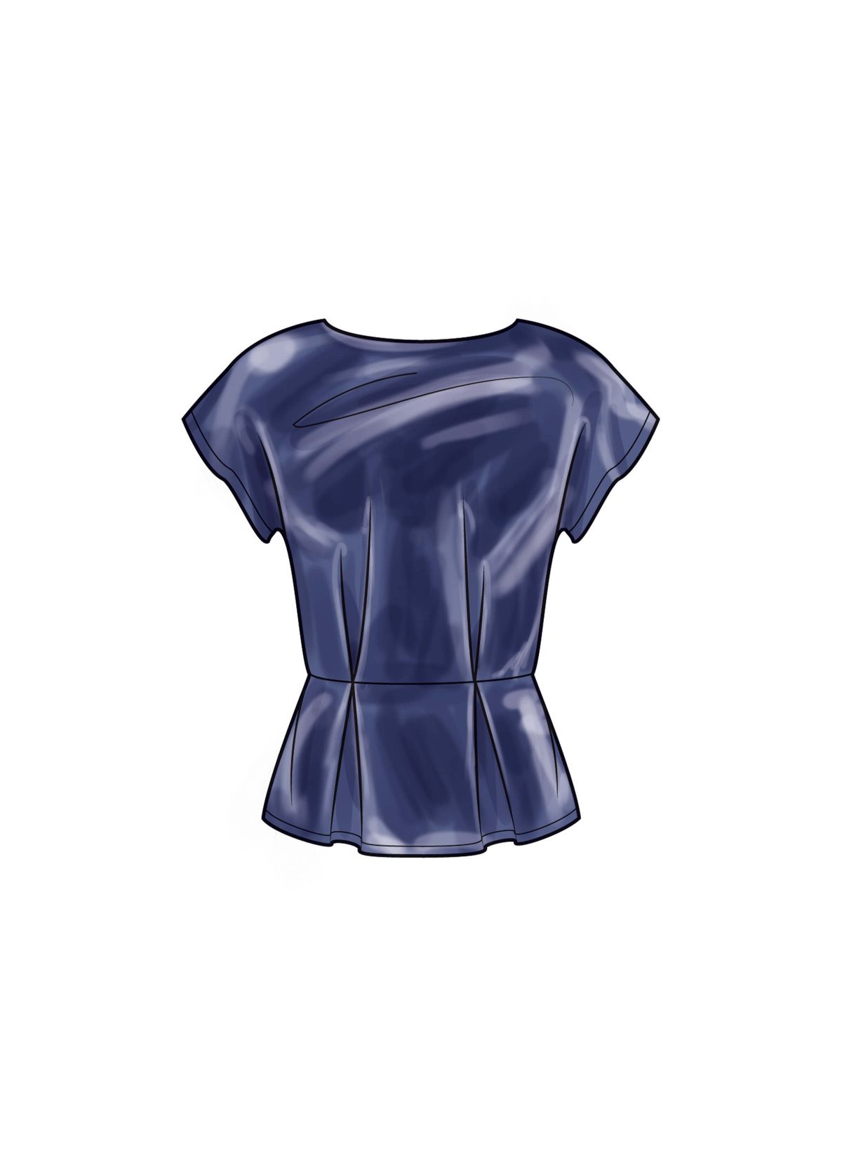 New Look Sewing Pattern N6753 Misses’ Top With Sleeve Variations ...