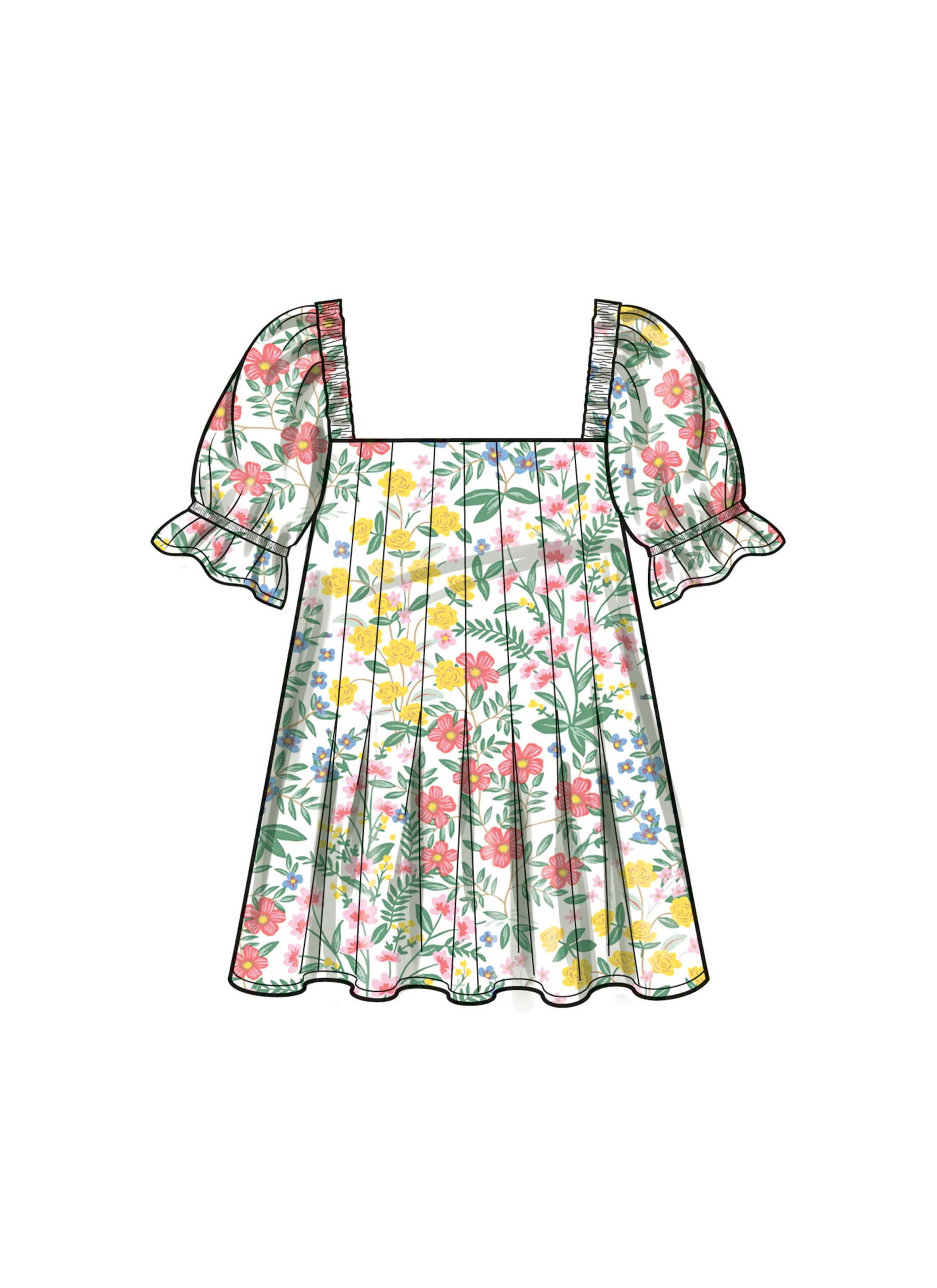 New Look Sewing Pattern N6754 Misses’ Top With Sleeve Variations ...