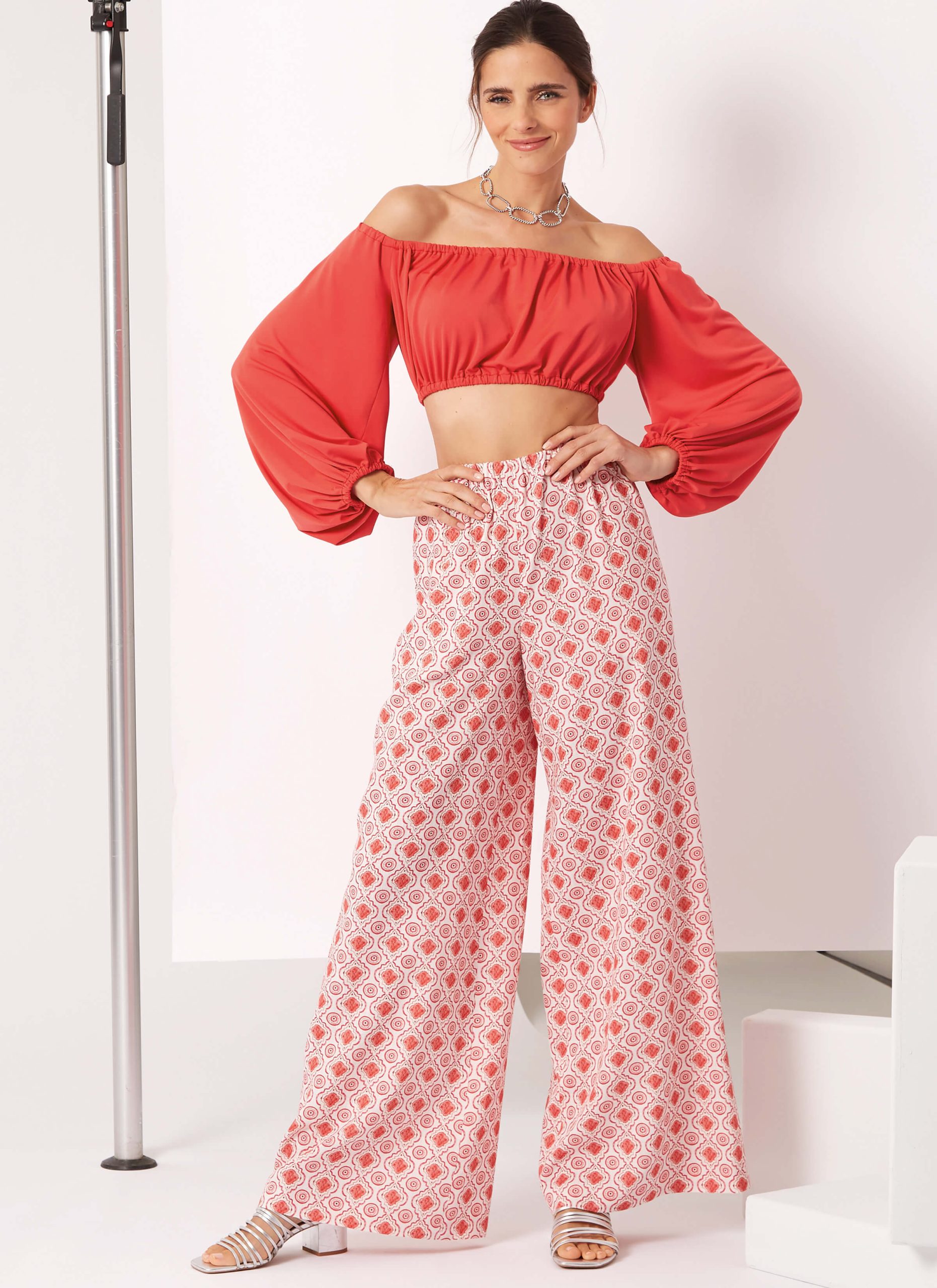New Look Sewing Pattern N6758 Misses’ Top and Trousers - Sewdirect